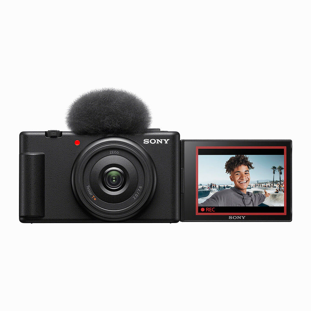 Buy Sony ZV-1F Vlogging Camera (Black) Online Qatar