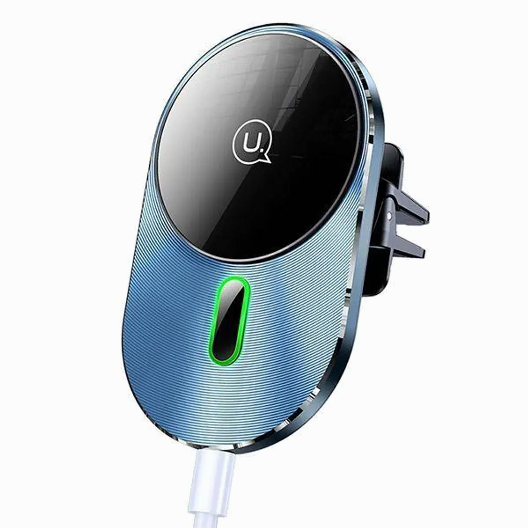 Buy USAMS Magnetic Car Wireless Charging 15W gray CD170DZ01 Online Qatar