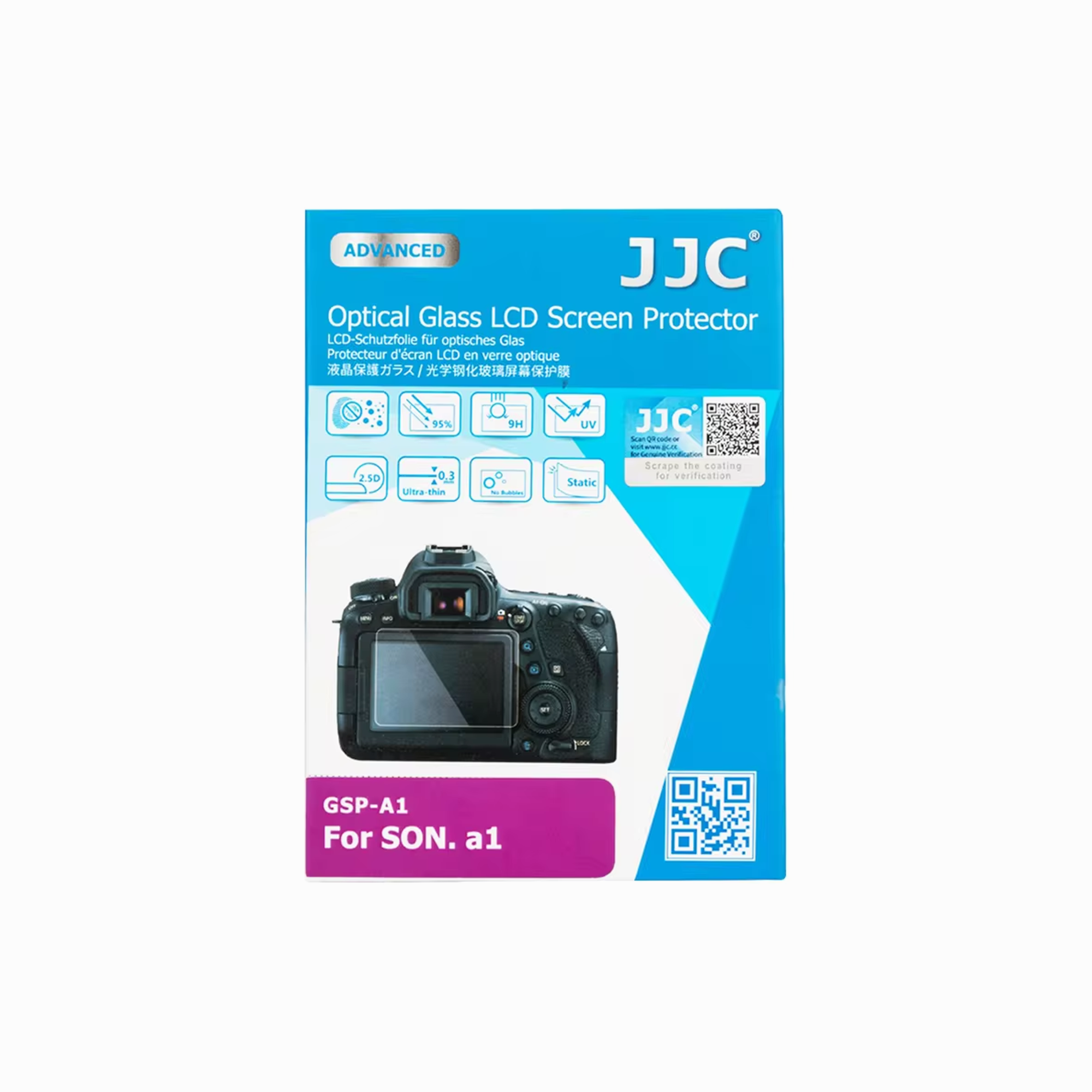 Buy JJC Screen Protector for Sony A1 FX30,FX3,ZV-IF,ZV-10,ZV-E10L(84854 ...