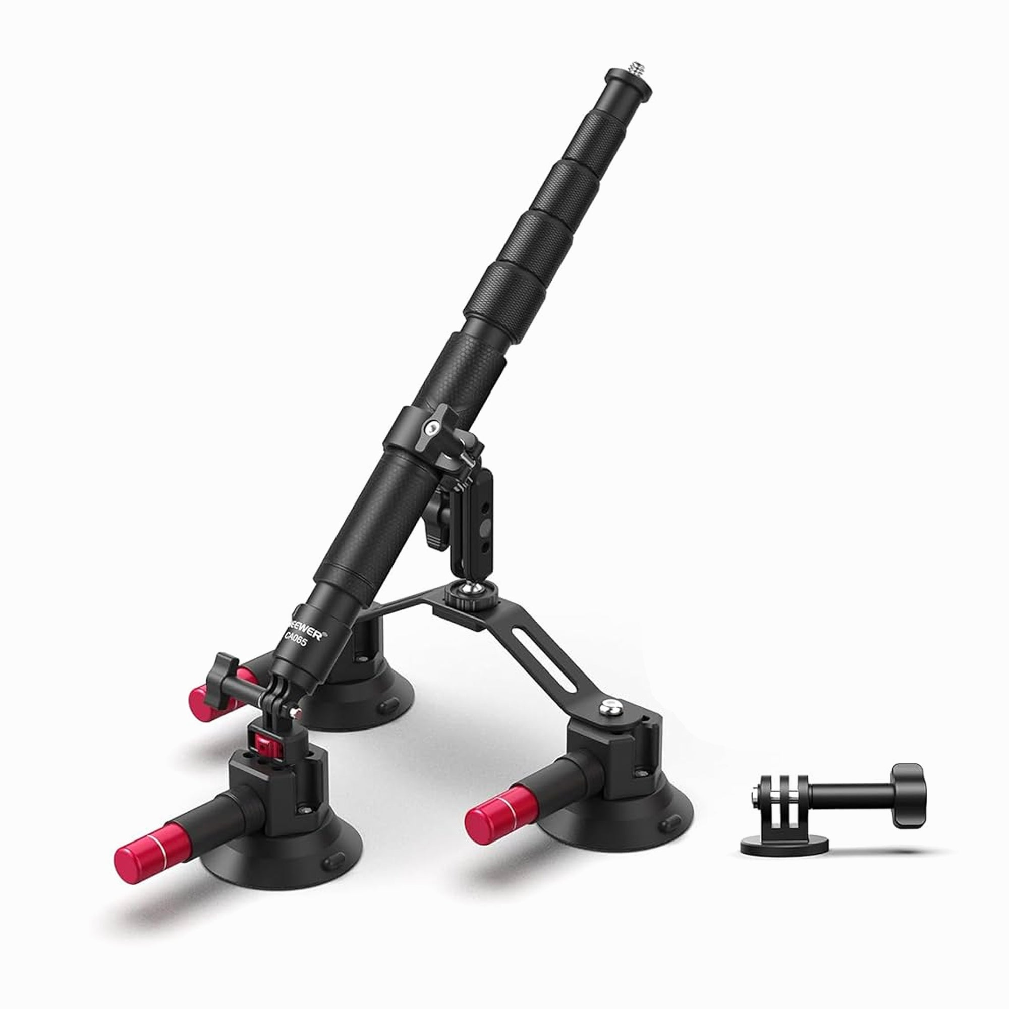 Buy NEEWER CA136 Triple Suction Cup Extension Pole Car Mount Kit Online ...