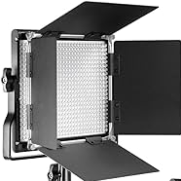Buy NEEWER NL660S BI-COLOR LCD SCREEN 660 LED WITH BARNDOOR BLACK ...