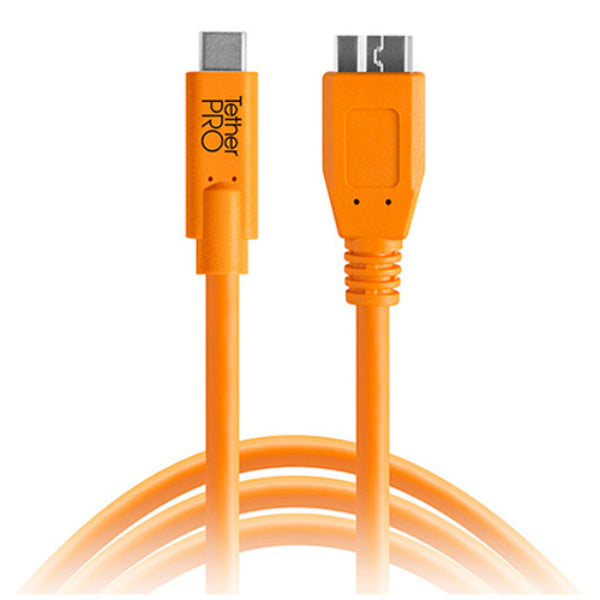 Buy Tether Tools TetherPro USB Type-C Male to Micro-USB 3.0 Type-B Male ...